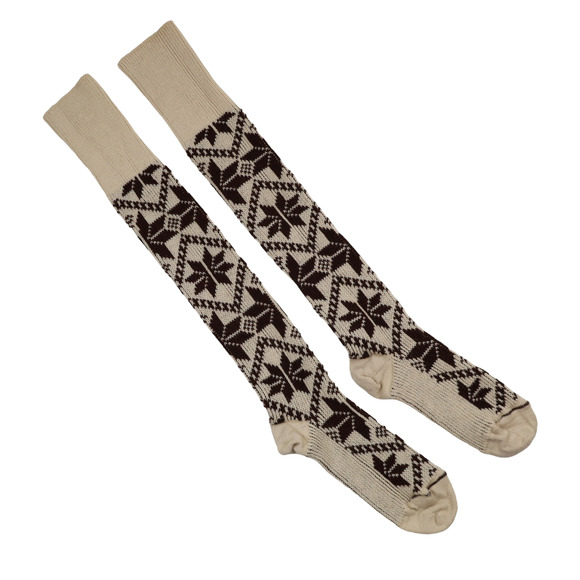 Wigham | Accessories | Vintage Wigwam Tall Snofire Snowflake Knicker ...